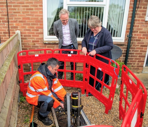 Benacre Estate in Suffolk Helps Self Dig Openreach FTTP Broadband ...