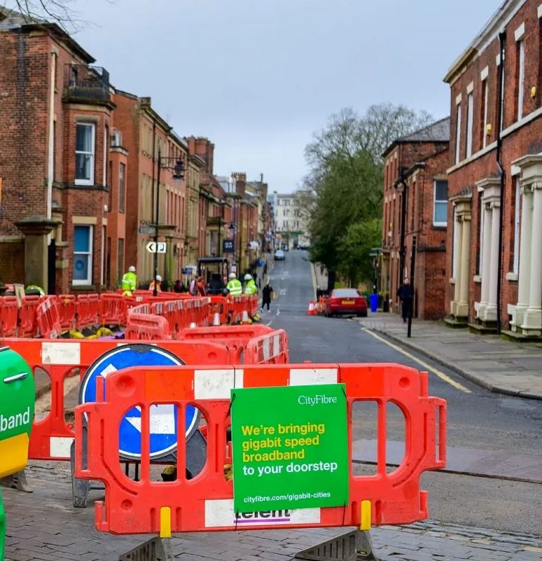 Map of Cityfibre's Gigabit FTTP Fibre Optic Network in Hull UK ...