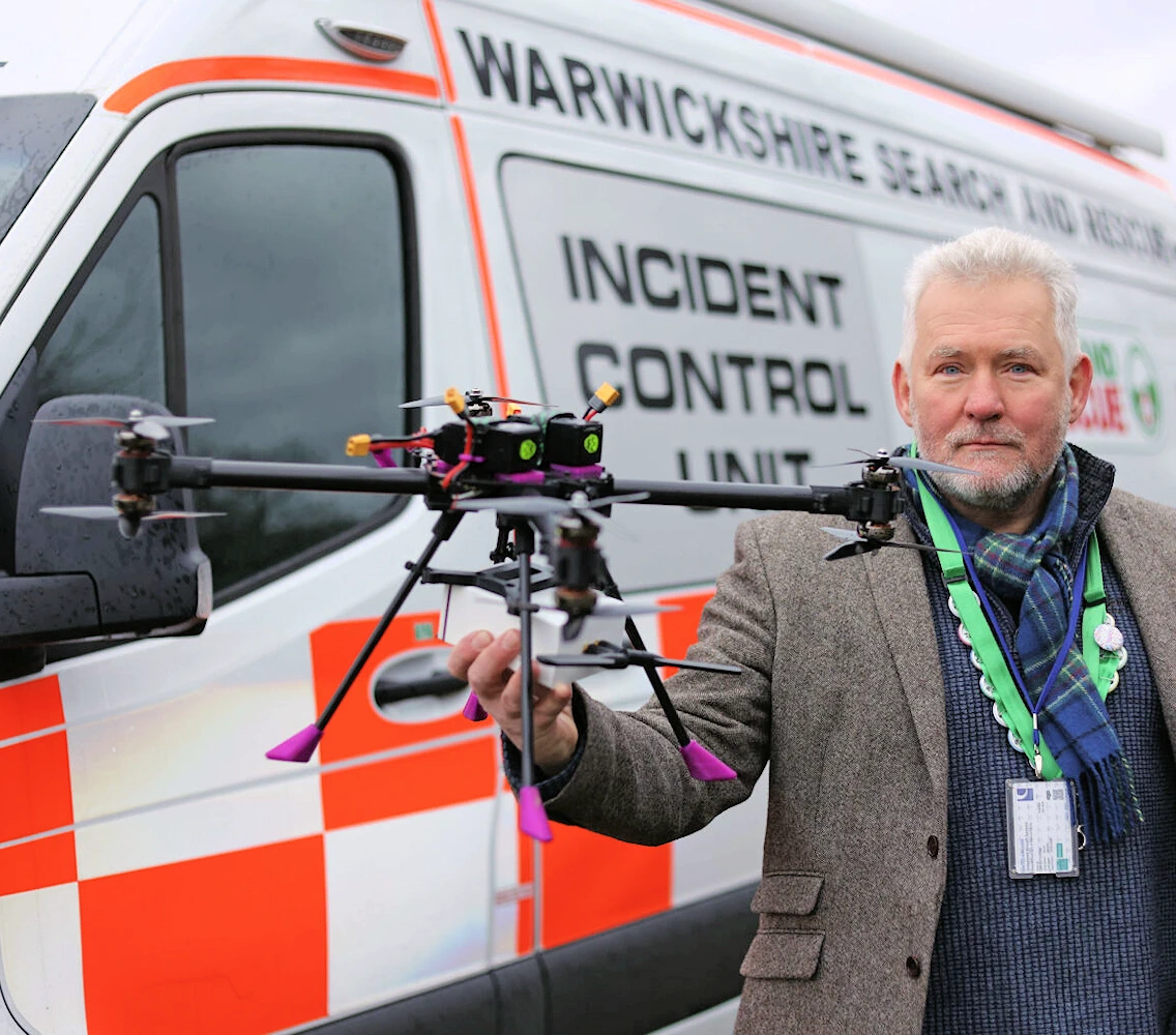 O2 UK Trial 5G from Drones with Warwickshire Search and Rescue ...
