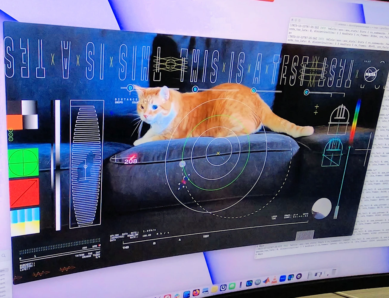 NASA Tests Space Laser Network to 267Mbps with Cat Video - ISPreview UK