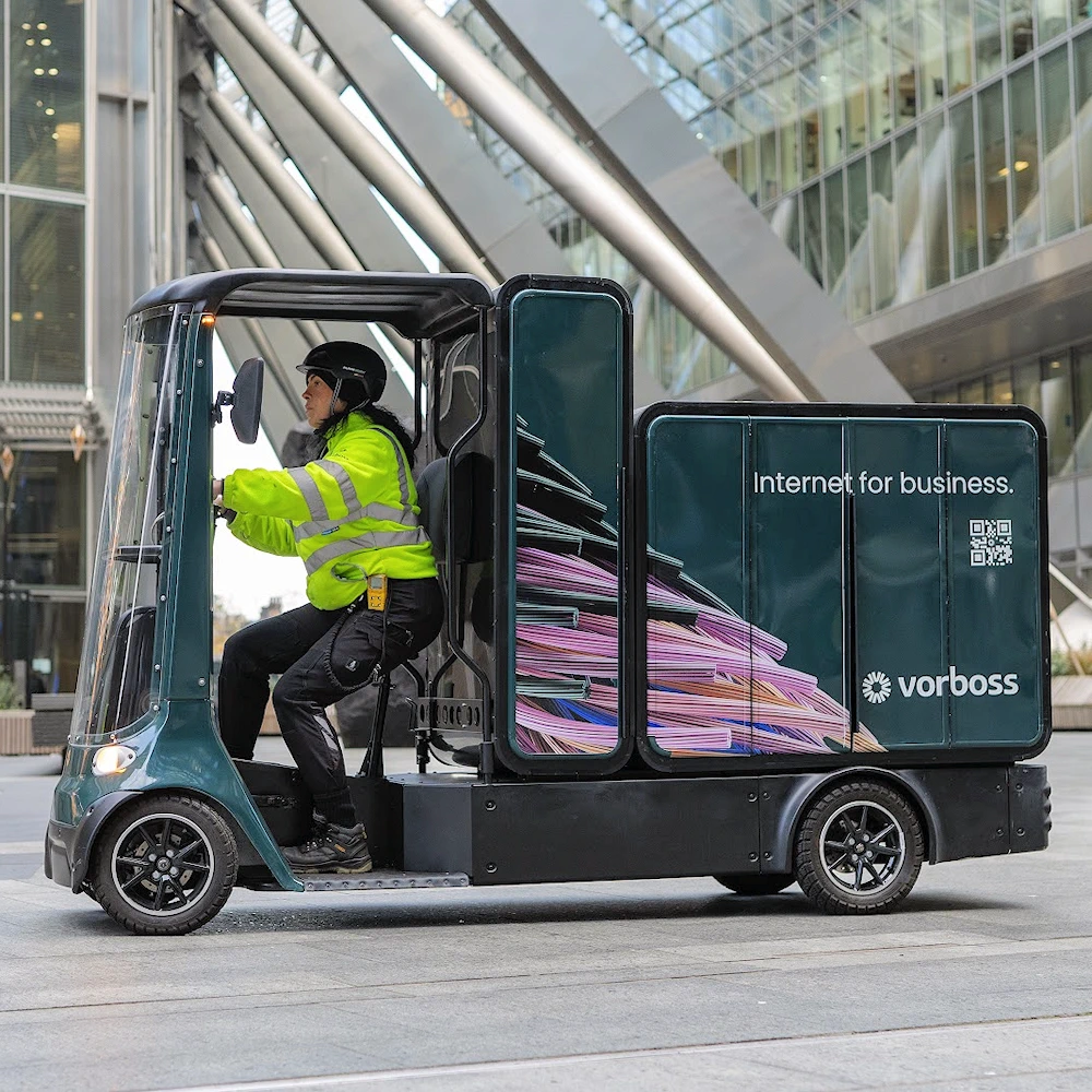 Full Fibre Business ISP Vorboss to Deploy Vorspin Cargo e-Bike UPDATE ...