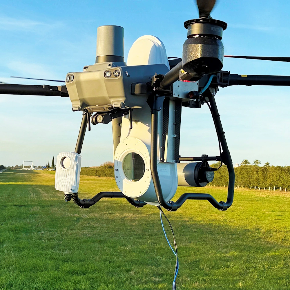Vodafone Trials Optical Broadband Drones to Fix Mobile Masts - ISPreview UK