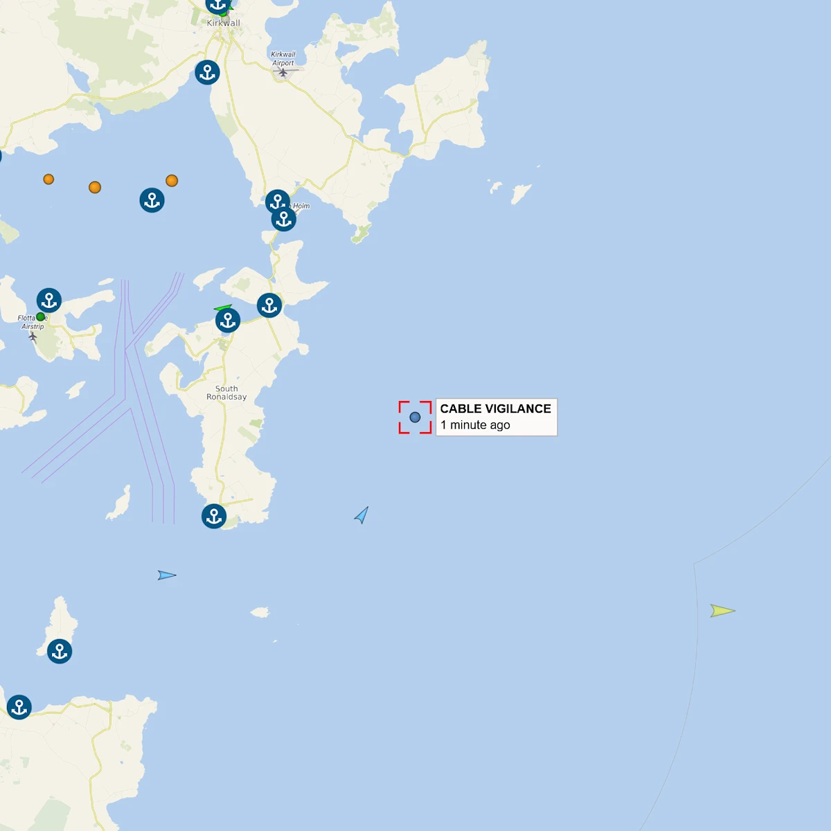 Repair Ship Cable Vigilance Aims to Fix Shetland Subsea Fibre Break by ...