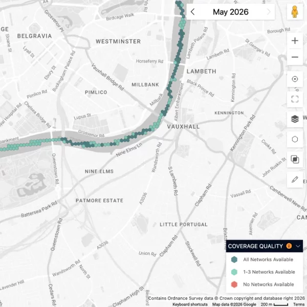 Streetwave UK Surveys Mobile Network Coverage on the River Thames ...
